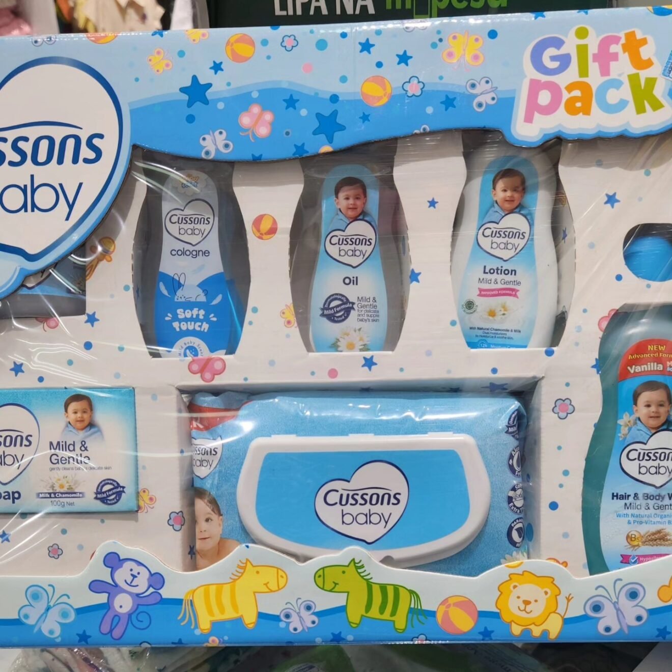 Cussons Baby Mild & Gentle Gift Pack – with Teddy bear – Baby Mart